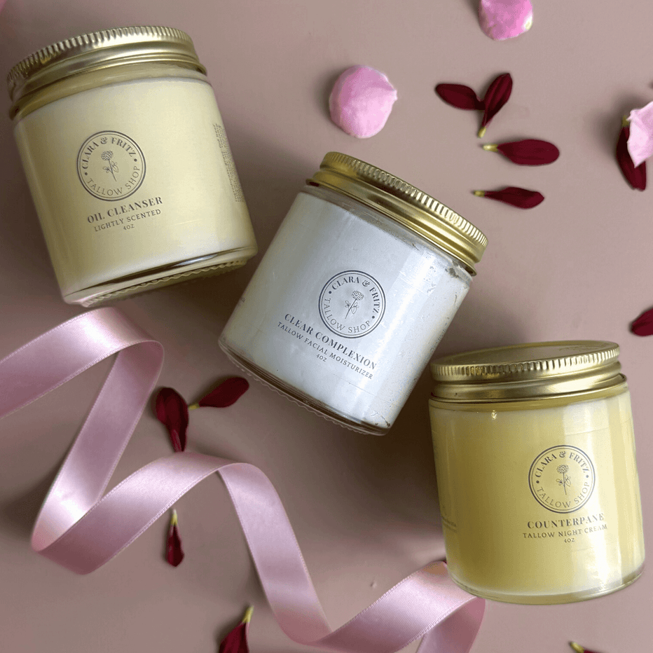 Daily Facial Trio from Clara & Fritz - Save 15% – Clara & Fritz Tallow Shop