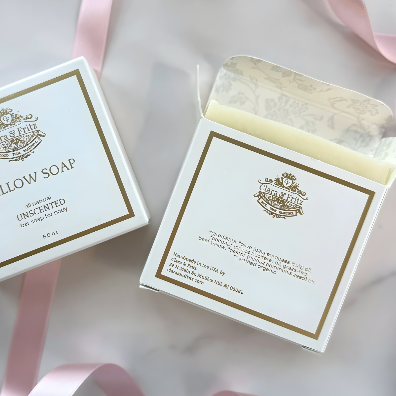 Tallow Body Soap Bar - Nourishing & Gentle Cleanser – Clara & Fritz ...