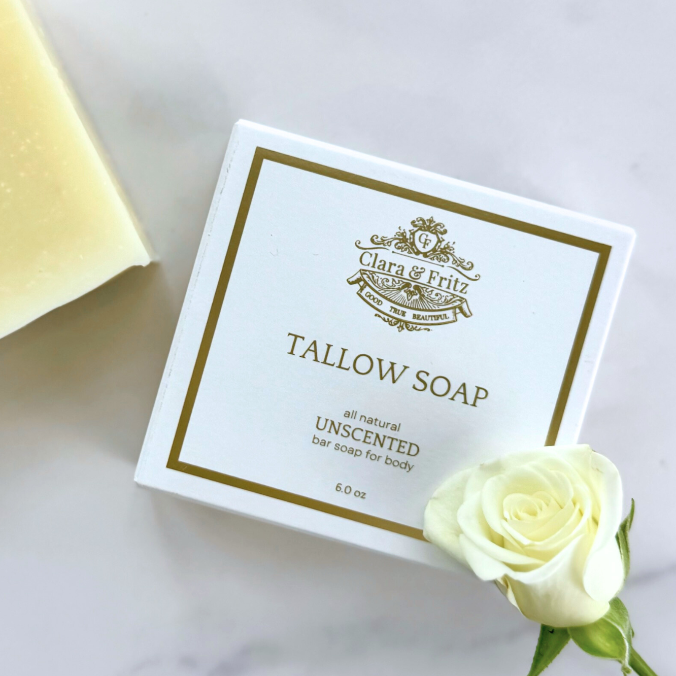 Tallow Body Soap Bar - Nourishing & Gentle Cleanser – Clara & Fritz ...
